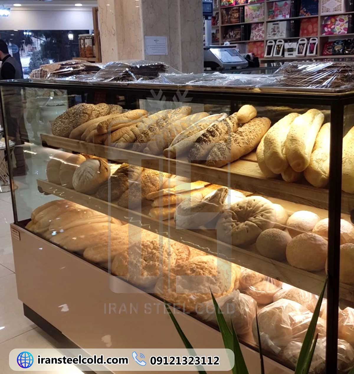 Fancy bread showcase